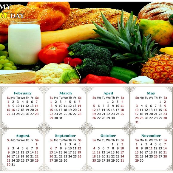 Pelican Industrial | Office | 226 Magnetic Calendar Today Is My Lucky ...